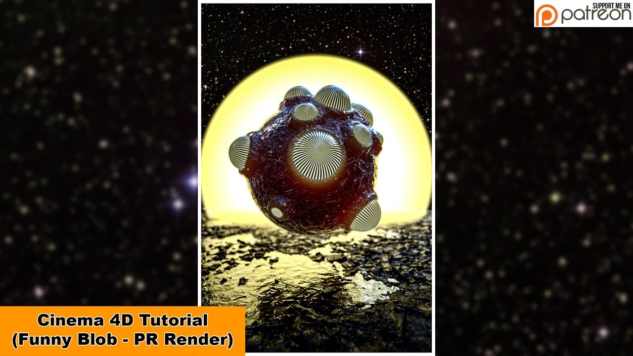 Blobby – PR Texture (Cinema 4D – Tutorial) @ NIKOMEDIA
