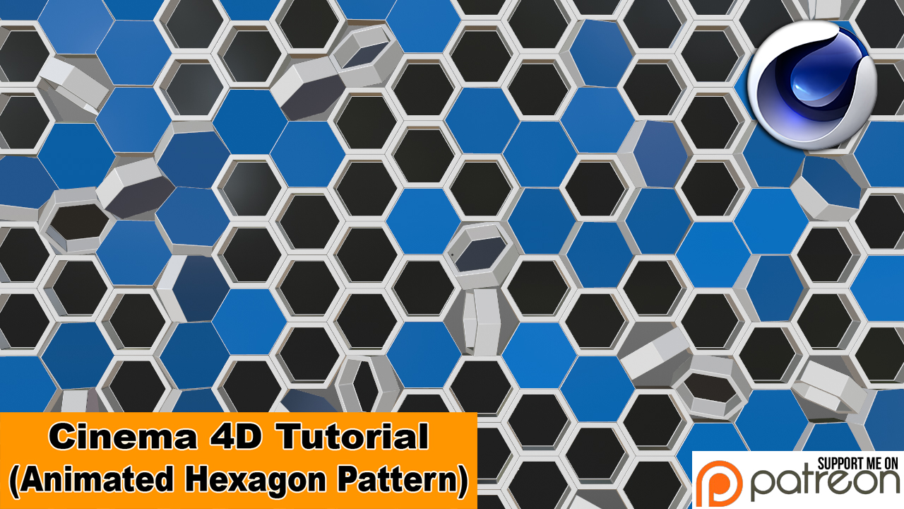 Animated Hexagon Pattern @ NIKOMEDIA