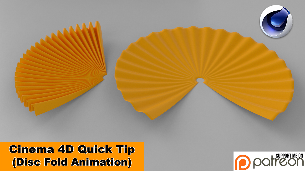 Disc Fold Animation @ NIKOMEDIA